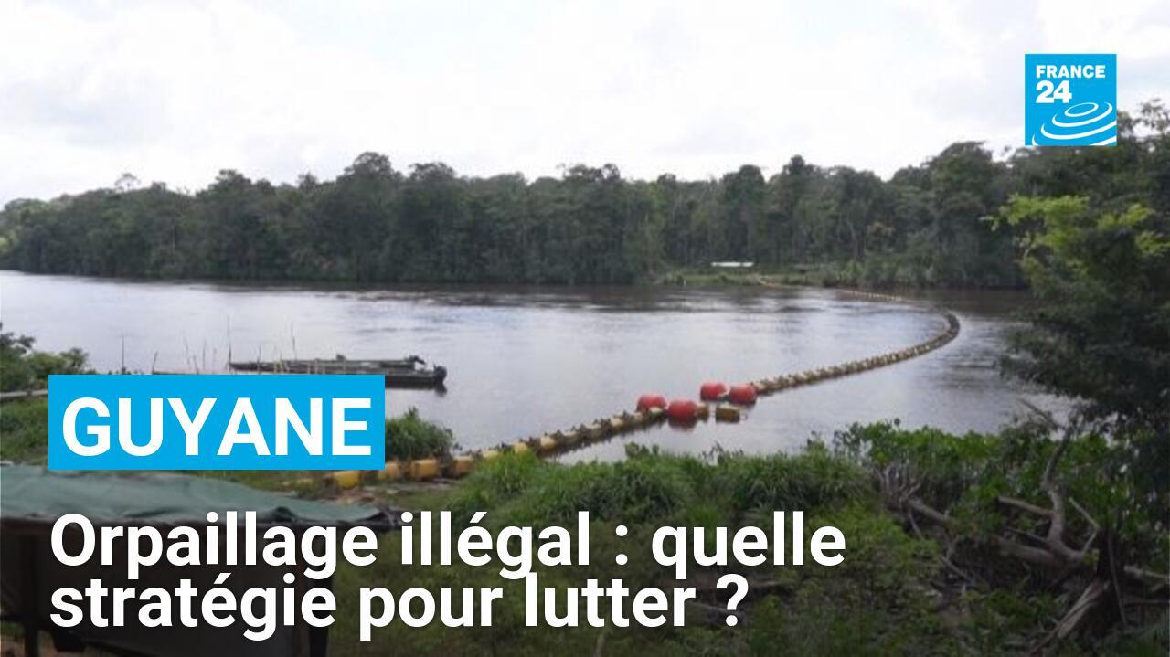 Guyane : un barrage sur le fleuve Approuague pour lutter contre l’orpaillage illégal - France 24